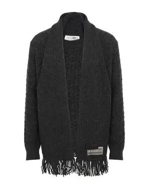 MAISON MARGIELA Sweater Charcoal Size Acrylic, Virgin Wool