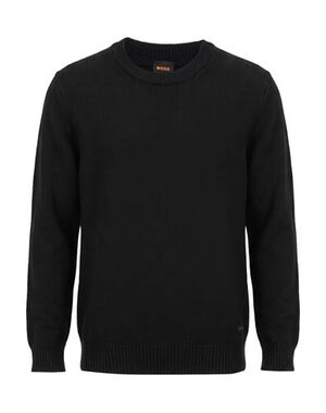 BOSS Sweater Size Cotton, Polyester - Black