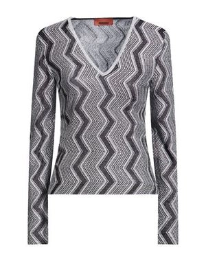 Missoni Sweater Size Viscose, Metallic Fiber - Silver
