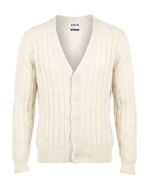 BERNA Cardigan Ivory Size Cotton, Viscose, Linen - White