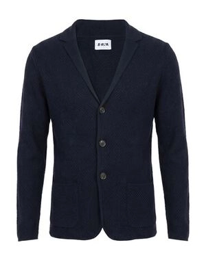 BERNA Cardigan Midnight Size Cotton - Blue