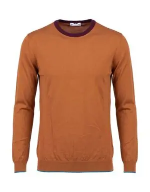 JACOB COHЁN Sweater Camel Size Cotton