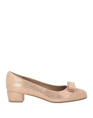 FERRAGAMO Pumps Blush Size Calfskin - Pink