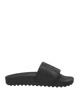 TOD'S Sandals Size Rubber - Black