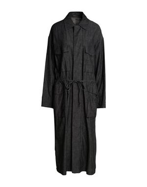 Y'S YOHJI YAMAMOTO Maxi Dress Size Cotton - Black