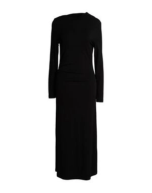 Peserico Midi Dress Size Viscose, Elastane - Black