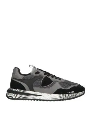 Philippe Model Sneakers Size Leather, Textile Fibers