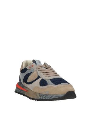 Philippe Model Sneakers Khaki Size Leather, Textile Fibers