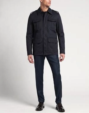 Montedoro By Slowear Jacket Midnight Size Cotton, Virgin Wool