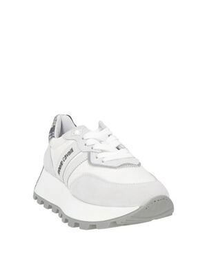 Roberto Cavalli Leather And Textile Sneakers
