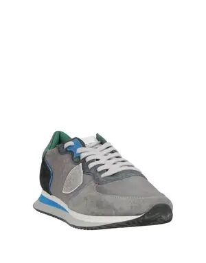 Philippe Model Sneakers Size Leather, Textile Fibers