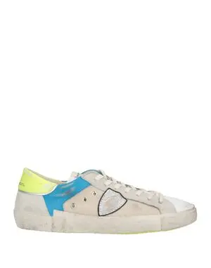 Philippe Model Sneakers Size Leather, Textile Fibers