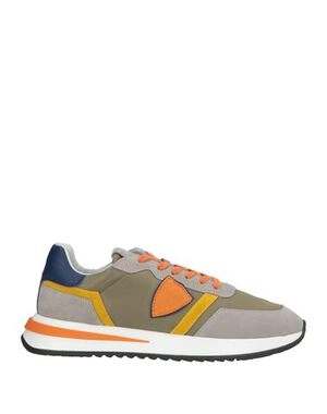 Philippe Model Sneakers Size Leather, Textile Fibers - Grey