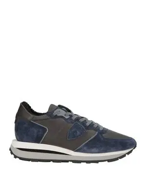 Philippe Model Sneakers Midnight Size Leather, Textile Fibers
