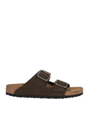 BIRKENSTOCK Arizona Sandals Dark Size Leather - Brown