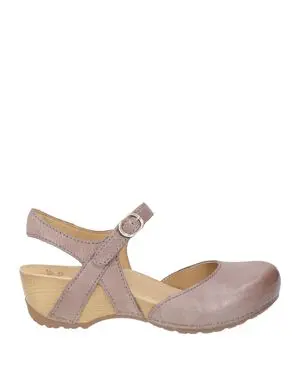 Dansko Pumps Taupe Size Leather