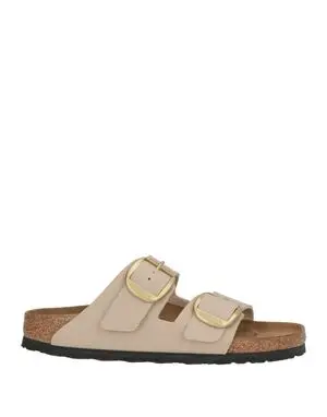 BIRKENSTOCK Arizona Sandals Size Leather - Beige