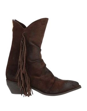 OVYE Ankle Boots Tan Size Leather - Brown