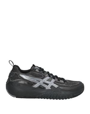 Asics Sneakers Size Textile Fibers, Synthetic Material - Grey