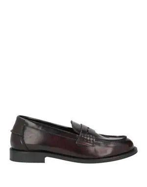 OVYE Loafers Burgundy Size Leather