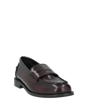 OVYE Loafers Burgundy Size Leather