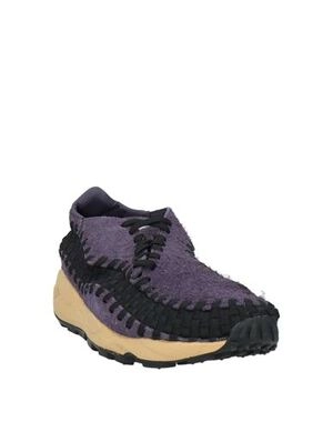 Nike Suede And Textile Low-top Sneakers - Purple