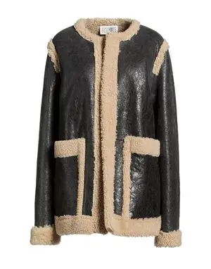 MAISON MARGIELA Jacket Charcoal Size Lambskin