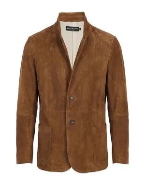 STREET LEATHERS Blazer Camel Size Leather