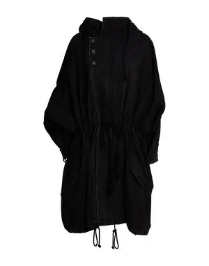 Yohji Yamamoto Cotton Denim Trench Coat