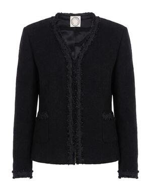 INES DE LA FRESSANGE PARIS Jacket Size Wool - Black