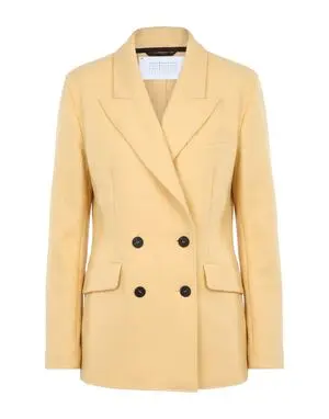 Harris Wharf London Double-breasted Virgin Wool Blazer