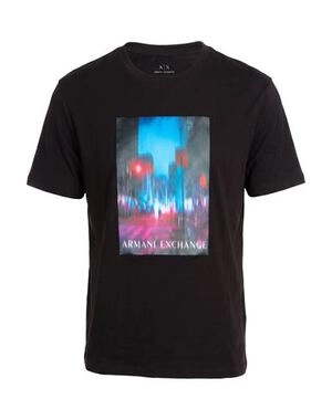 Armani Exchange T-shirt Size Cotton - Black