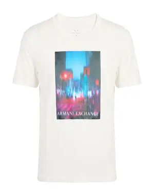 Armani Exchange T-shirt Size Cotton - White