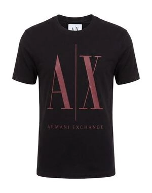 Armani Exchange T-shirt Size Cotton - Black