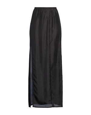 MAISON MARGIELA Maxi Skirt Size Silk - Black