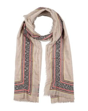 Faliero Sarti Scarf Cotton, Polyester - Beige