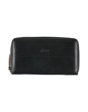 Brioni Wallet Leather - Black