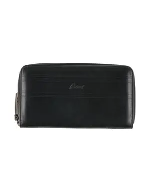 Brioni Wallet Leather - Black