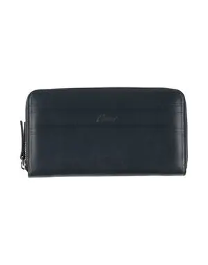 Brioni Wallet Leather - Blue