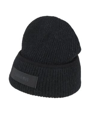 Jacquemus Hat Size Alpaca Wool, Polyamide, Wool - Black