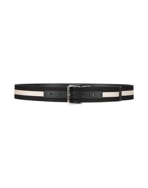 Bally Belt Size Textile Fibers - Black