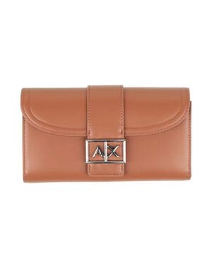 Armani Exchange Wallet Tan Polyester - Brown