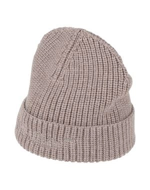 OFF-WHITE™ Virgin Wool Beanie With Embroidered Logo - Grey