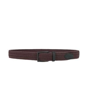 Paul & Shark Belt Chocolate Size Wool, Acrylic, Cotton, Viscose, Rubber - Brown