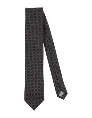 Canali Ties & Bow Ties Dark Silk, Cashmere