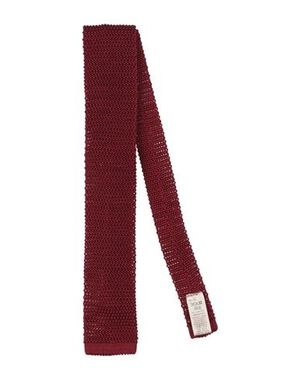 Altea Ties & Bow Ties Burgundy Silk - Red
