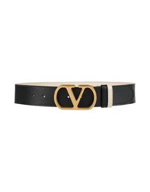 Valentino Garavani Pebbled-leather Belt