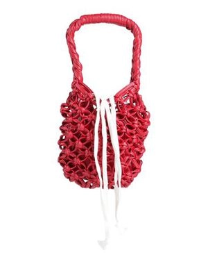 Comme Des Garçons Handbag Polyurethane - Red