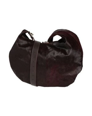 DES_PHEMMES Cross-body Bag Plum Cow Leather - Purple