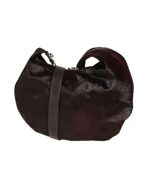 DES_PHEMMES Cross-body Bag Plum Cow Leather